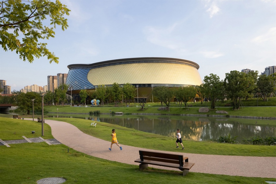 杭州体育公园总体规划：以116英亩的运动公园，重塑杭州城市与生态未来 / Archi-Tectonics事务所 – mooool木藕设计网
