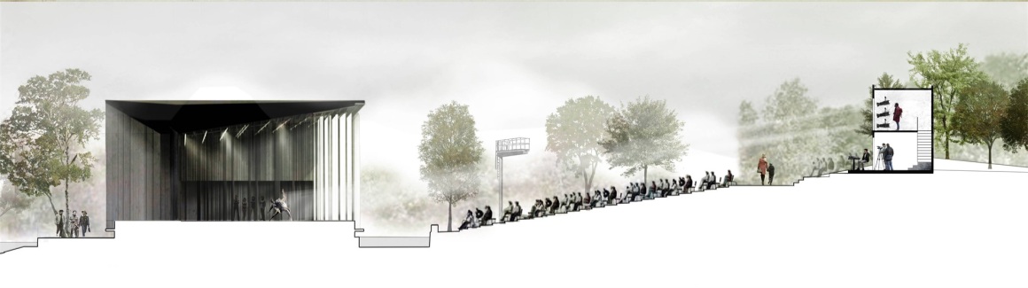 蒙特利尔水上露天剧院，公园里的艺术与文化中心 / Lemay – mooool木藕设计网