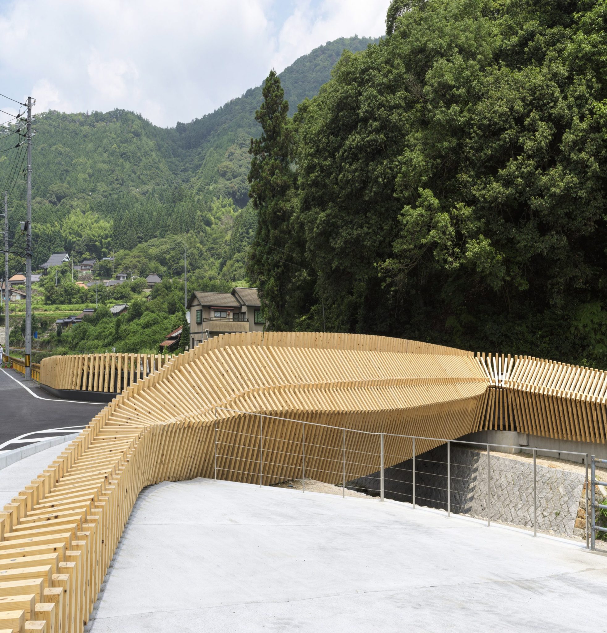 Kusugibashi By Kengo Kuma And Associates Mooool