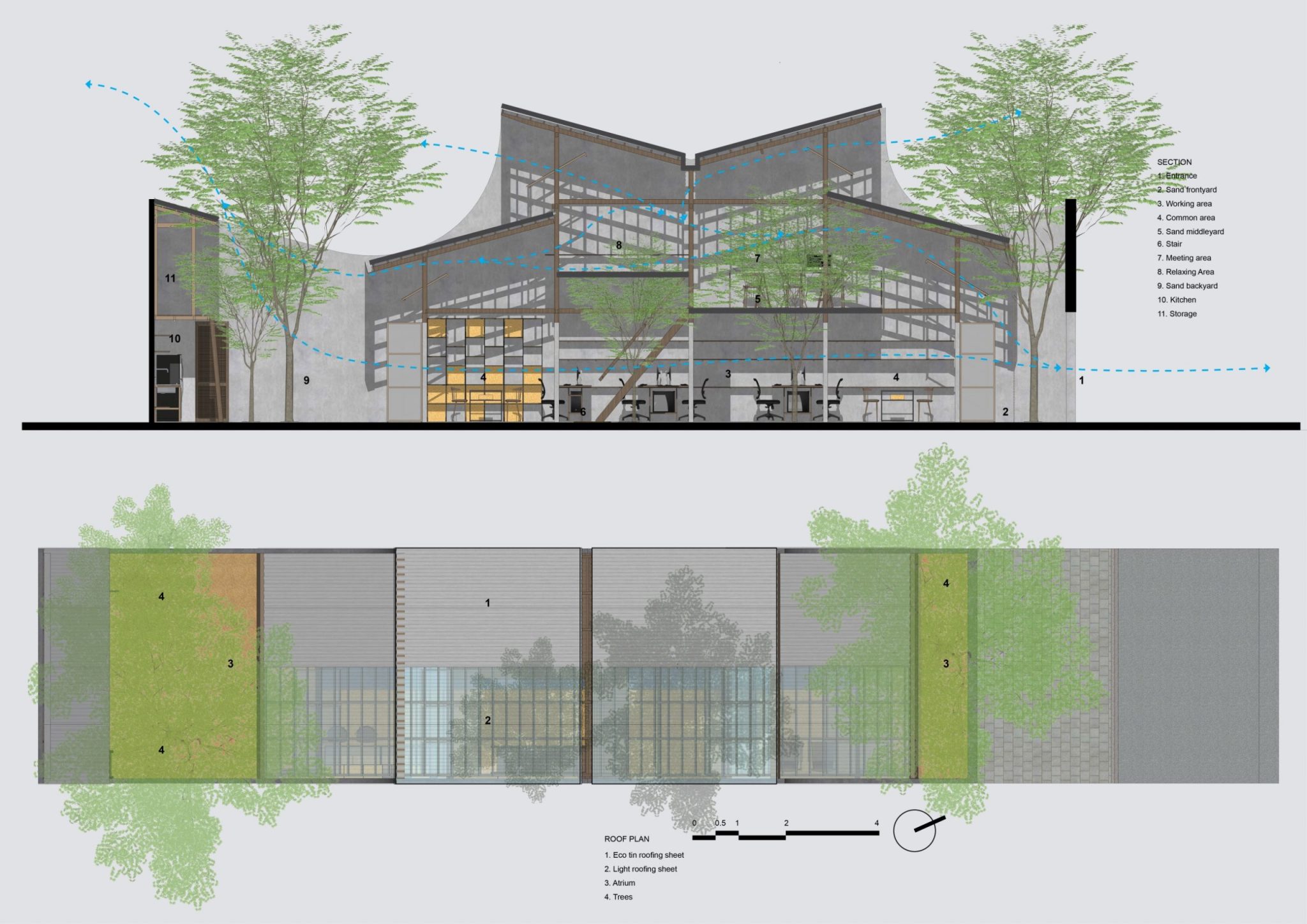 越南MA事务所办公空间设计，让身体与心灵得到滋养 / MA Architects – mooool木藕设计网