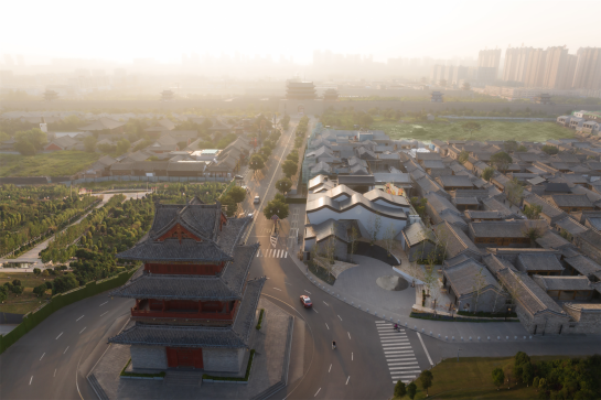 Nianxia Art Center, Dongnanyi, Datong by WTD – mooool