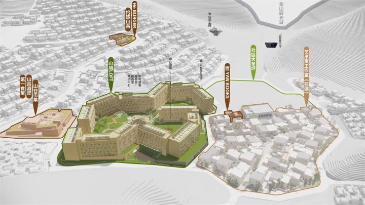 Aranya Jingshanling Central Town Landscape (Shanjing LOFT) by Z’scape – mooool