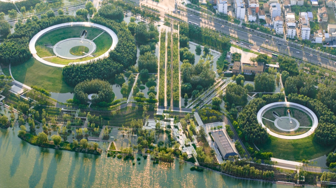 Zhoukou Huaiyang Fuxi Cultural Park by Turenscape – mooool