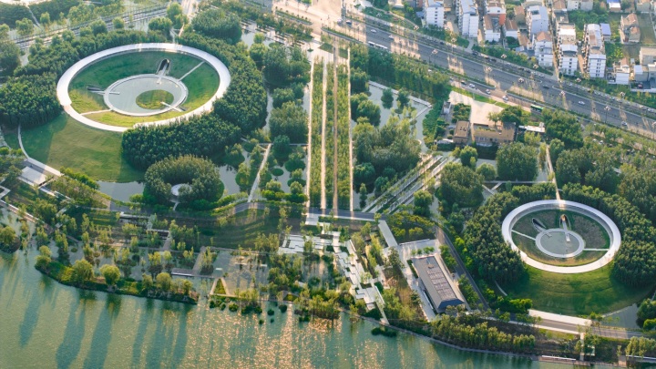 Zhoukou Huaiyang Fuxi Cultural Park by Turenscape – mooool