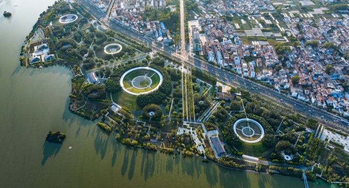 Zhoukou Huaiyang Fuxi Cultural Park by Turenscape – mooool