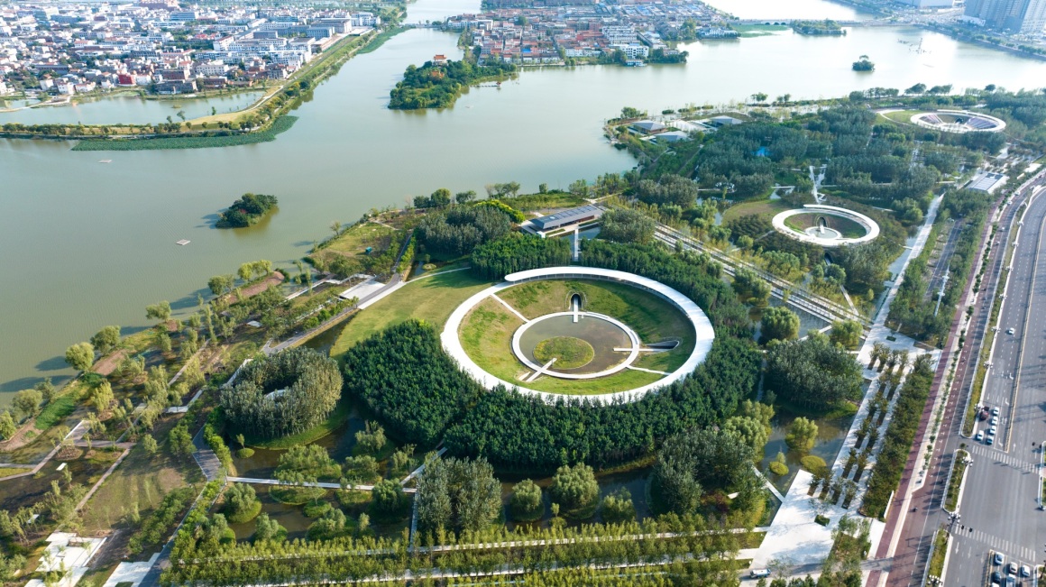 Zhoukou Huaiyang Fuxi Cultural Park by Turenscape – mooool