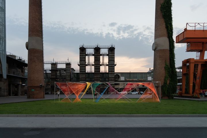 2023北京戏剧节艺术装置-《光织》/ MARS星球建筑 – mooool木藕设计网