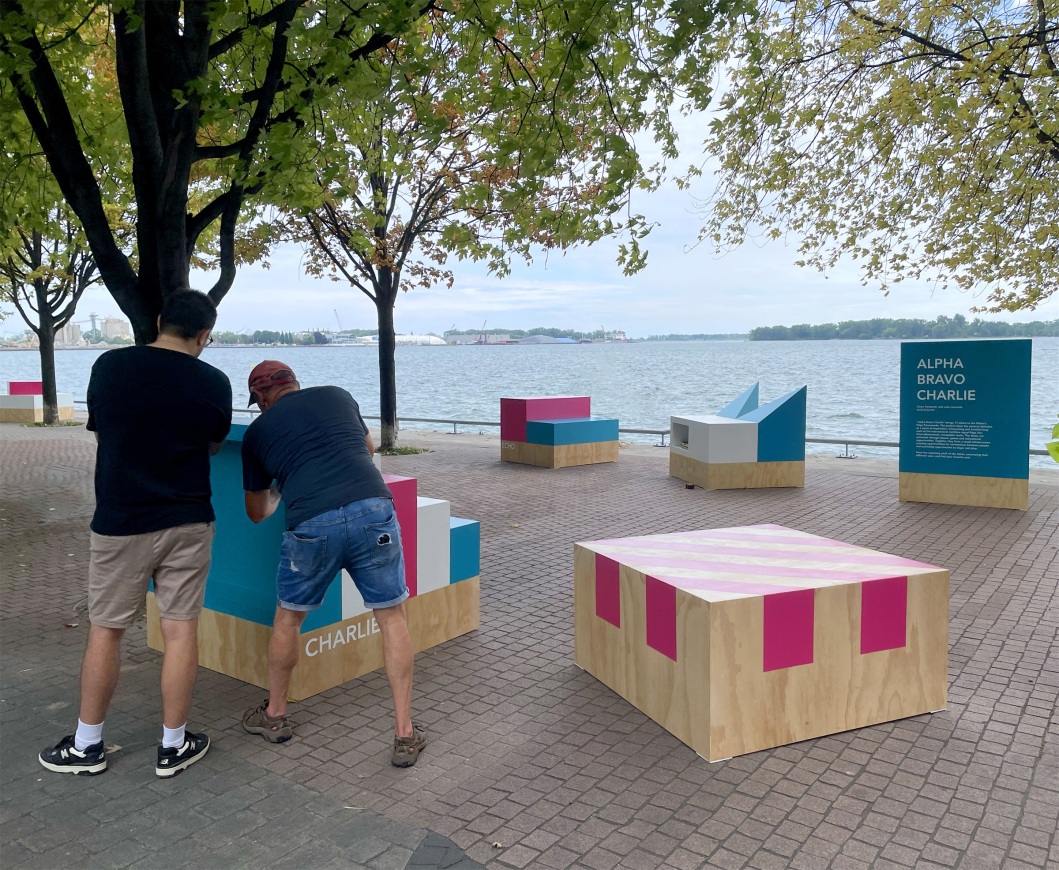 多伦多海滨临时公共艺术装置 / Julia Jamrozik and Coryn Kempster – mooool木藕设计网