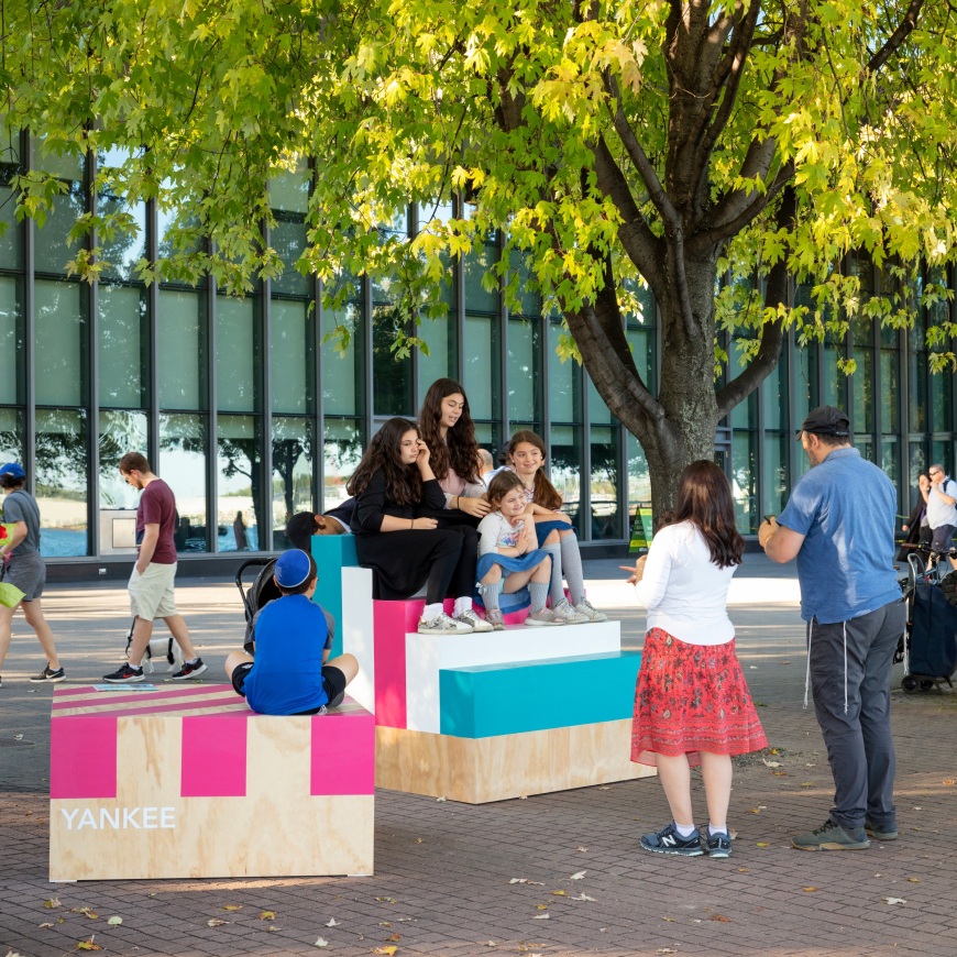 多伦多海滨临时公共艺术装置 / Julia Jamrozik and Coryn Kempster – mooool木藕设计网