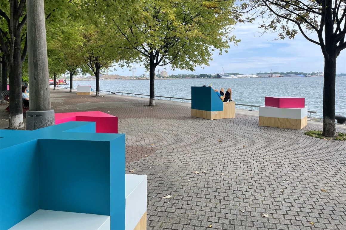 多伦多海滨临时公共艺术装置 / Julia Jamrozik and Coryn Kempster – mooool木藕设计网