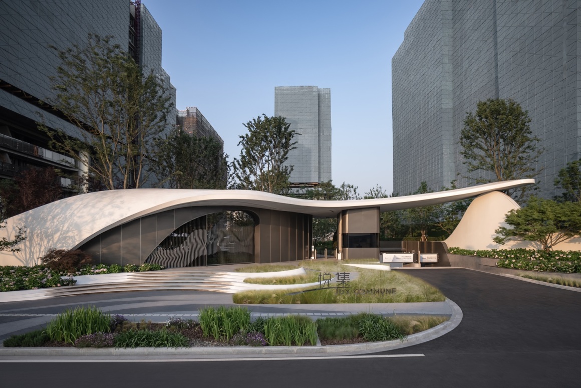 鸟羽落下的地方 | 重庆麓悦江城·悦集 / GVL怡境国际集团 – mooool木藕设计网