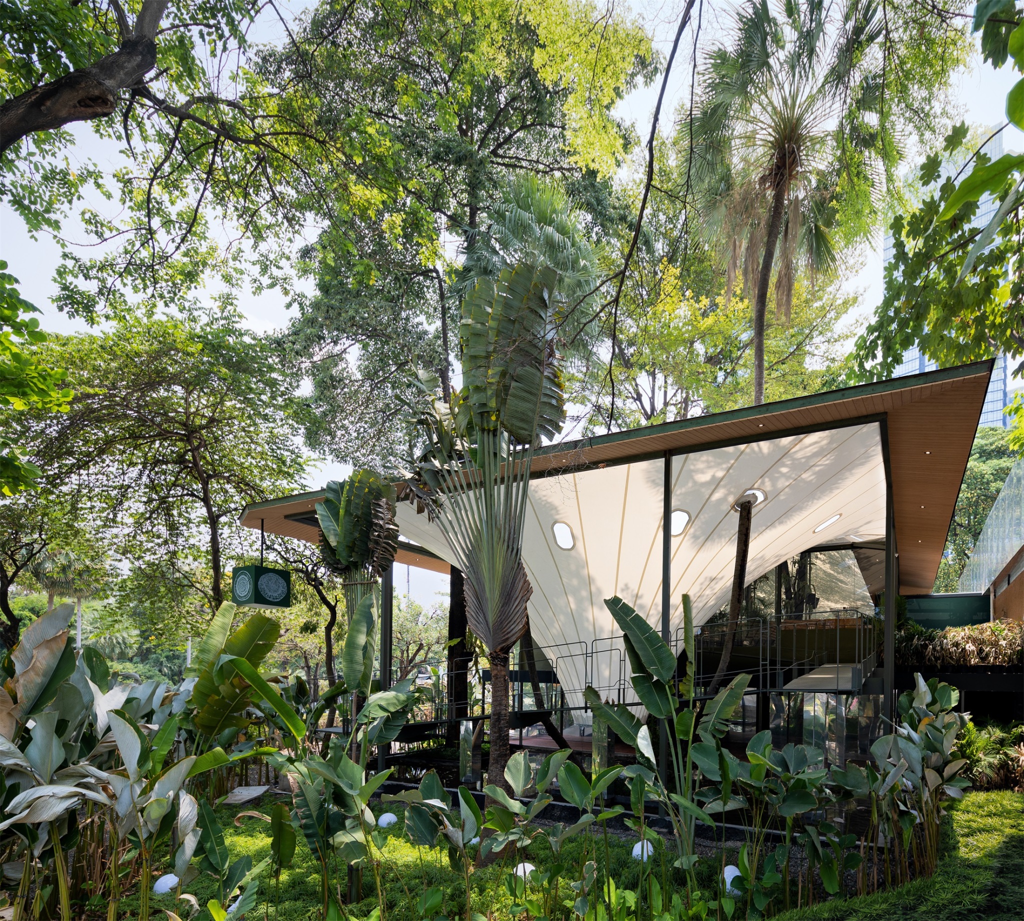 以光影作画 · 印尼「抱树」酒吧 Stalk Tree-hugger / RAD+ar – mooool木藕设计网