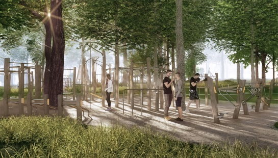 舍甫琴科城市公园提升项目规划设计 / Ldesign landscape architectural company – mooool木藕设计网