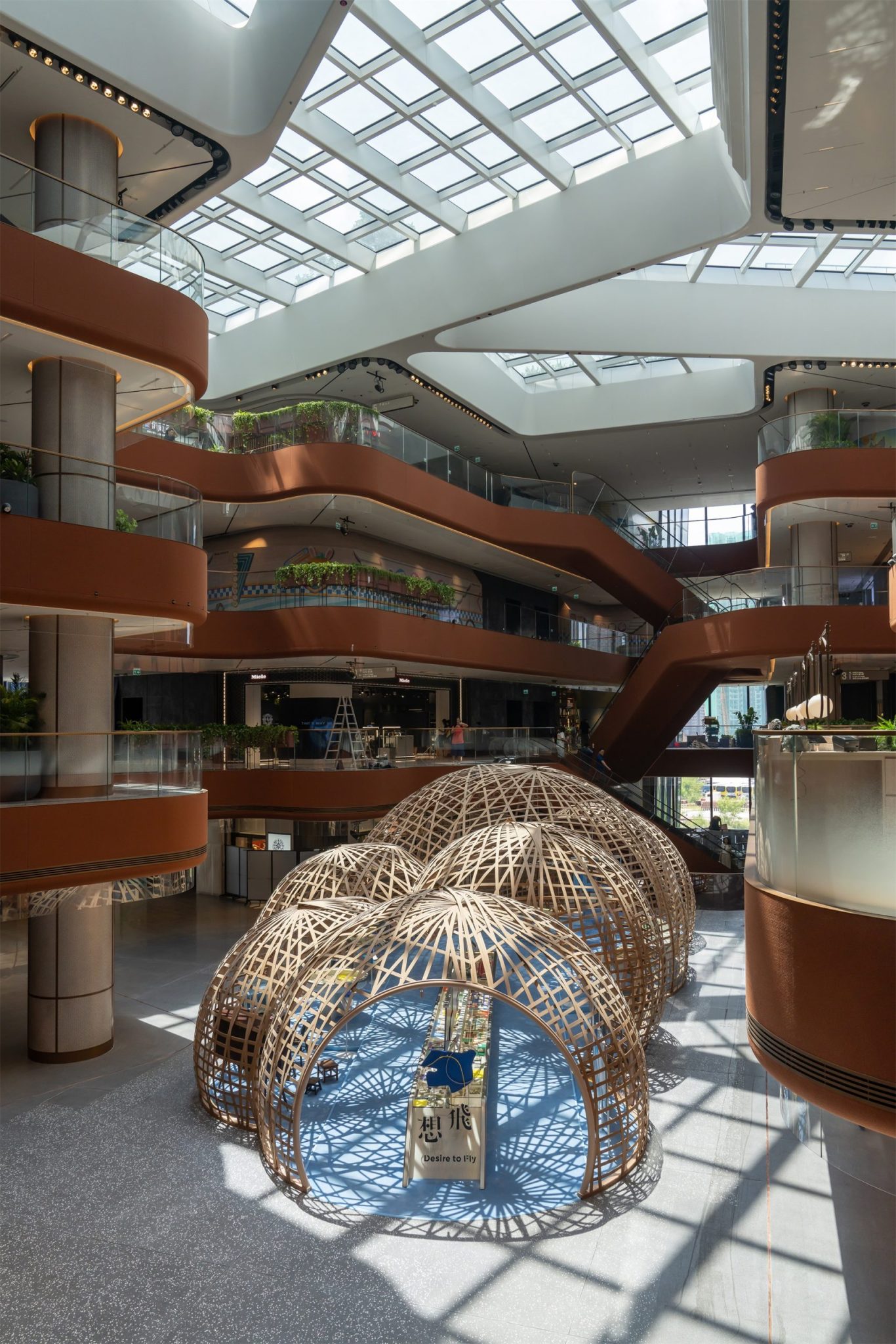 商场里的飞翔之旅 · “想飞”展览空间设计 / Napp Studio & Architects – mooool木藕设计网