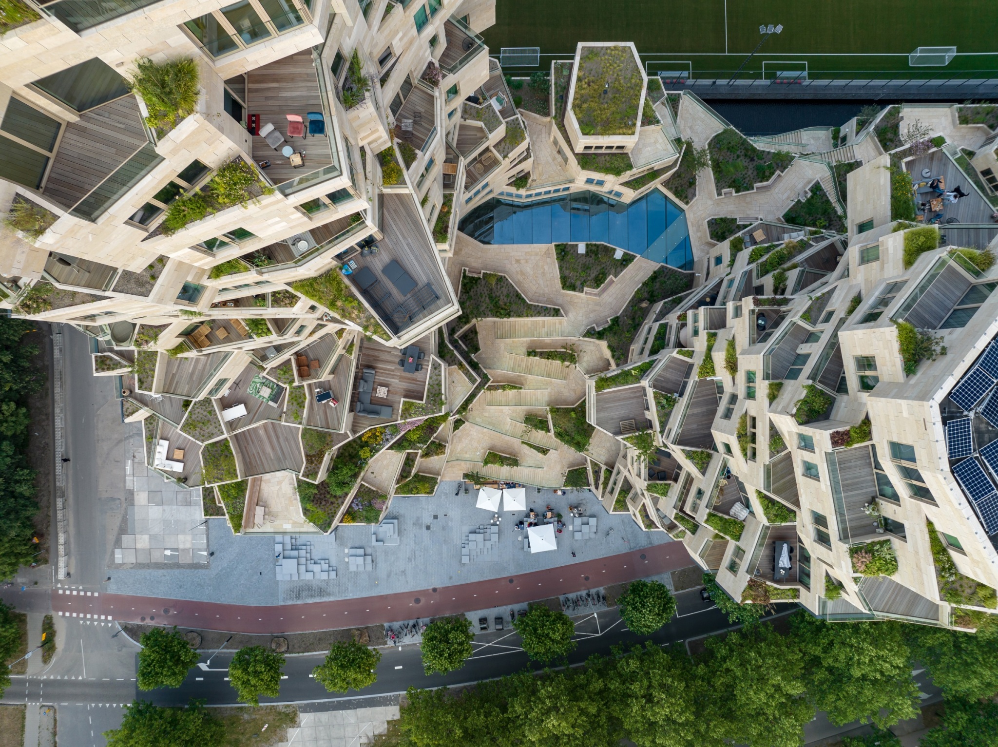 阿姆斯特丹“山谷” 综合体 / MVRDV – mooool木藕设计网