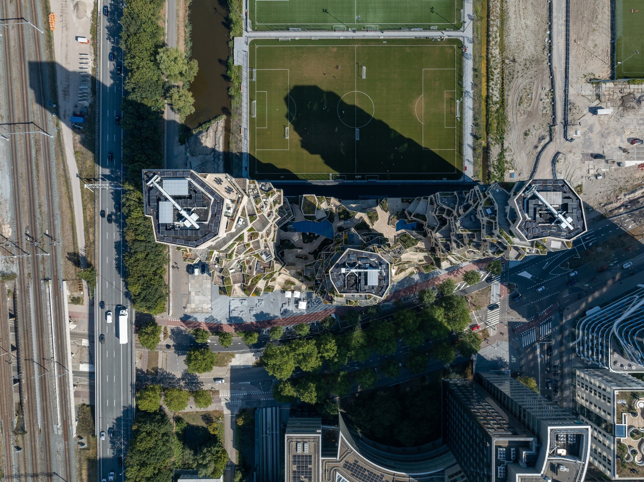 阿姆斯特丹“山谷” 综合体 / MVRDV – mooool木藕设计网