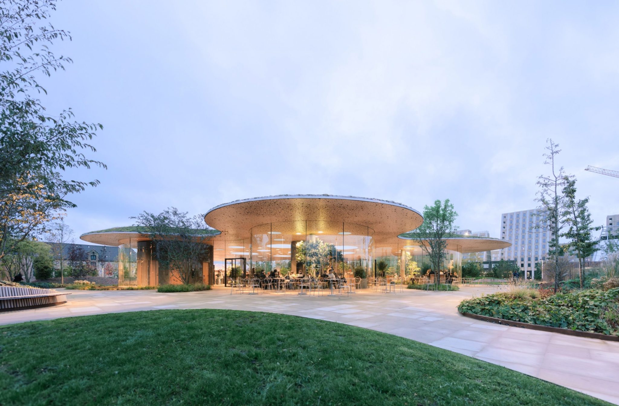 漂浮绿洲 · 哥本哈根歌剧院公园 / Cobe – mooool木藕设计网