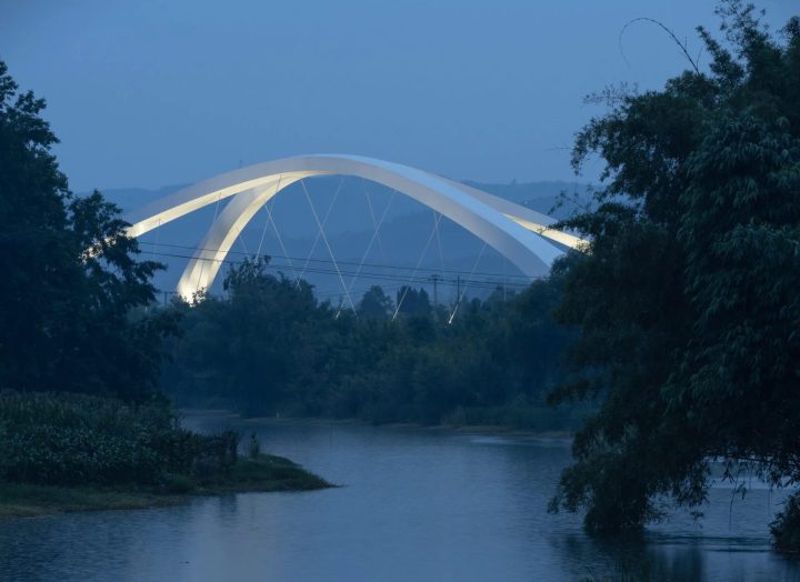 Chengdu West Line Cross-JiangXi River Bridge by Zaha Hadid Architects ...