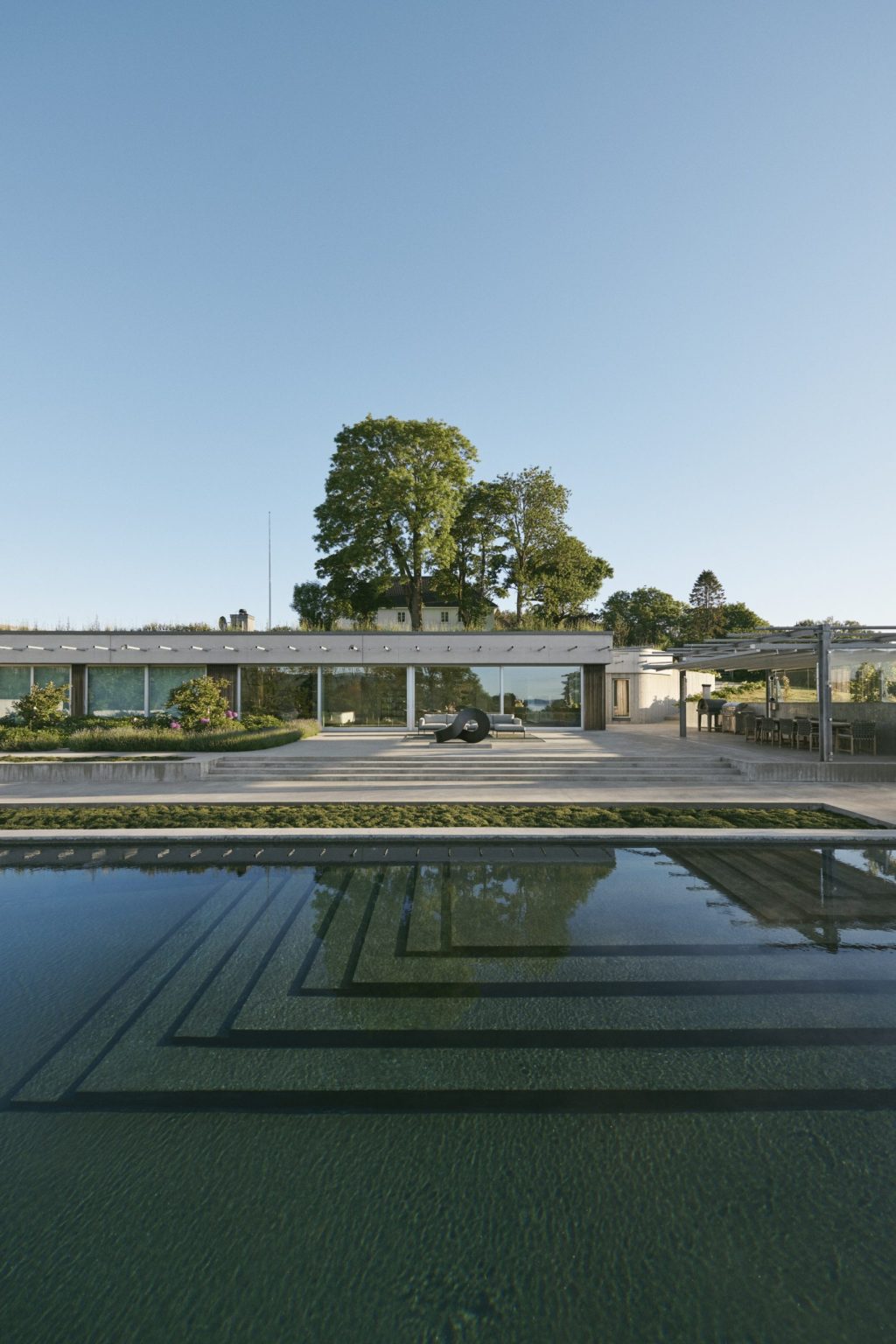 挪威“隐形”别墅 · 与农场自然环境共生长 / C.F. Moller Architects – mooool木藕设计网