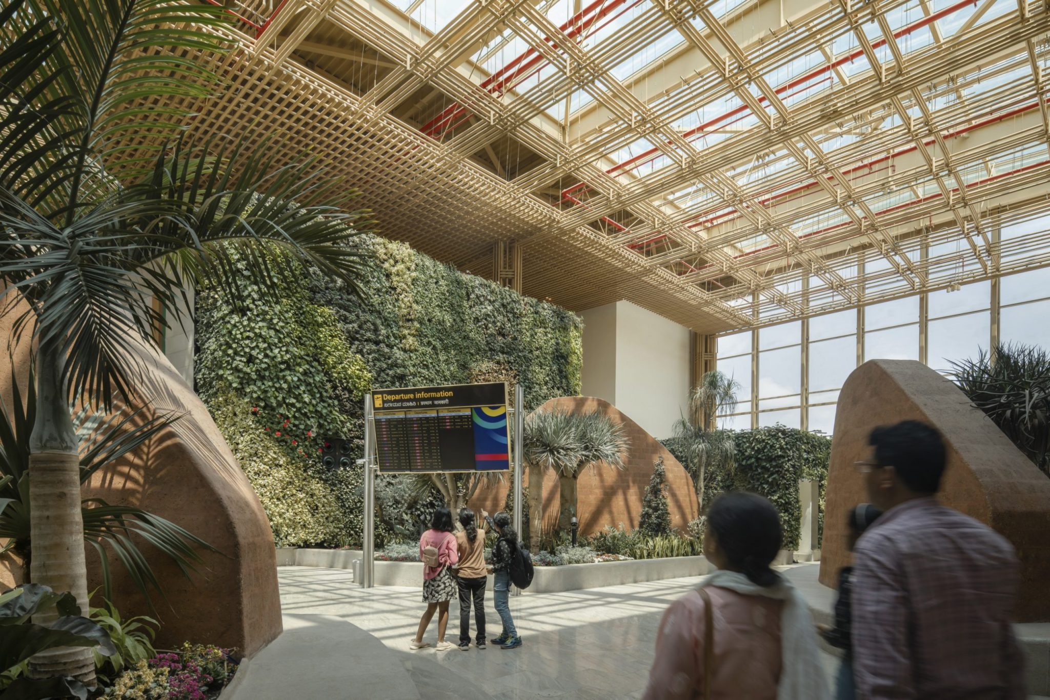 花园中的航站楼 · 印度班加罗尔国际机场2号航站楼 / SOM – mooool木藕设计网