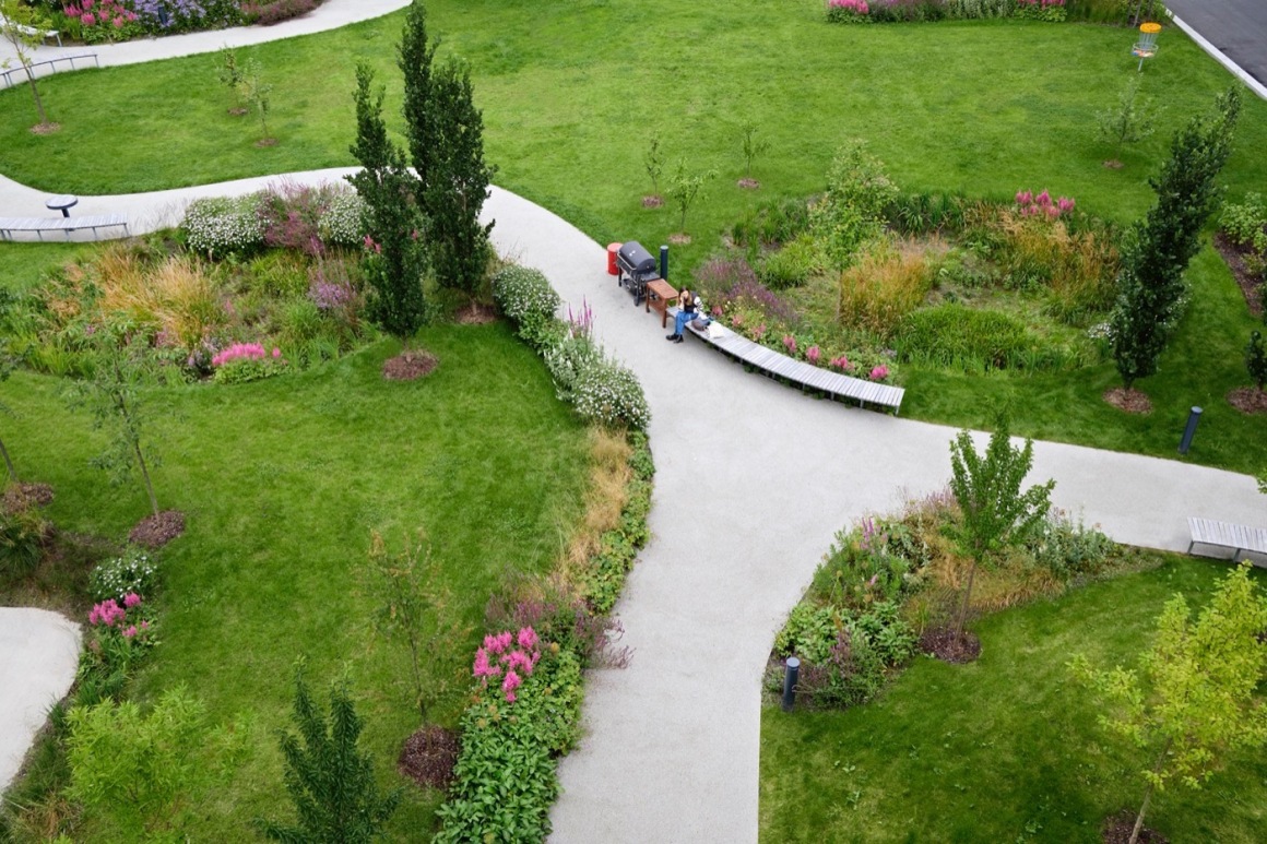 A new transformation from gray facility to public friendly, allowing ...