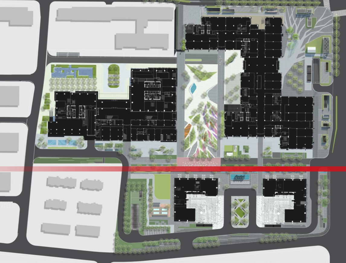 中新脉动：杭州黄龙国际中心四期 / PLAND博度景观设计 – mooool木藕设计网