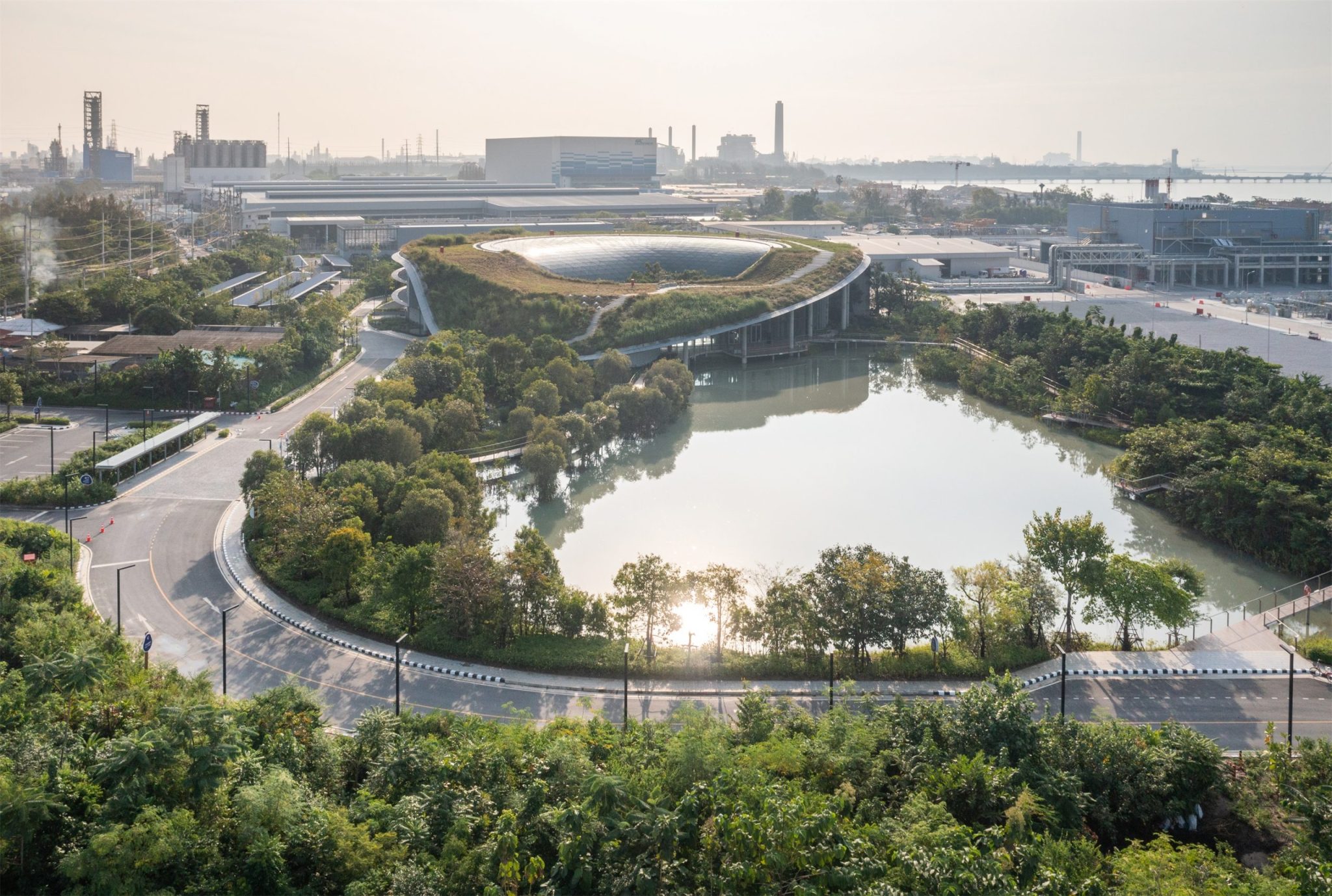 泰国 PTT 液化天然气接收站景观设计 / TK Studio – mooool木藕设计网