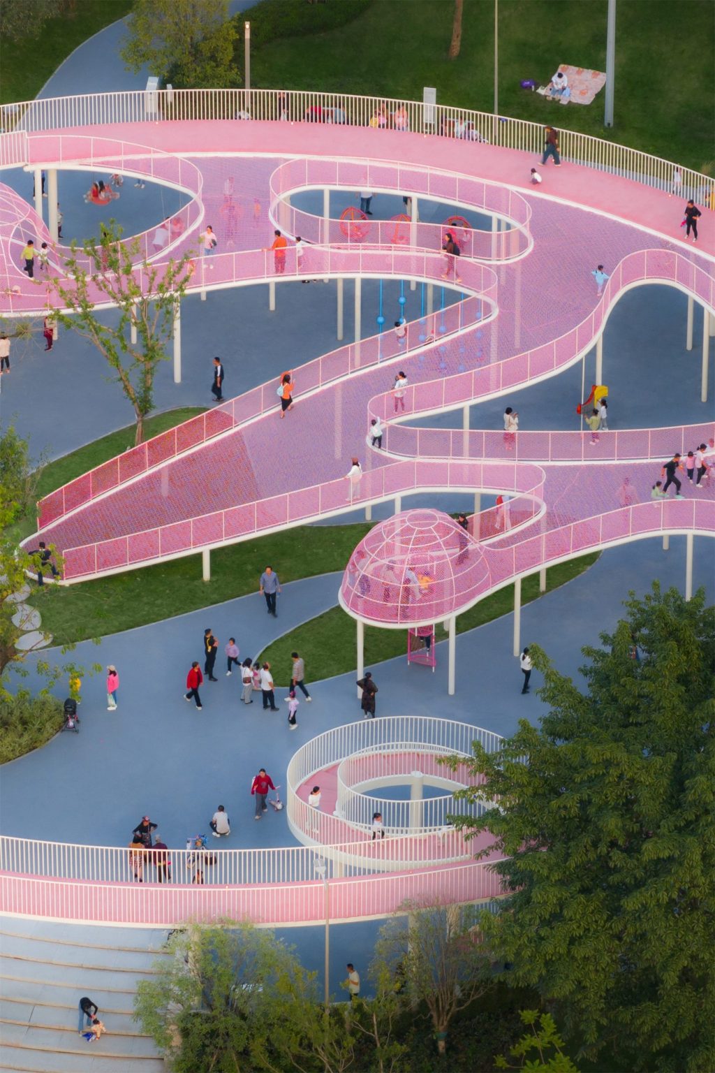 Chongqing Longtang Lake Park by WTD – mooool