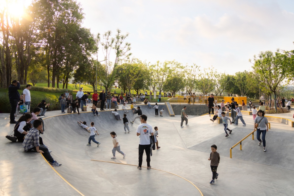 Chongqing Longtang Lake Park by WTD – mooool