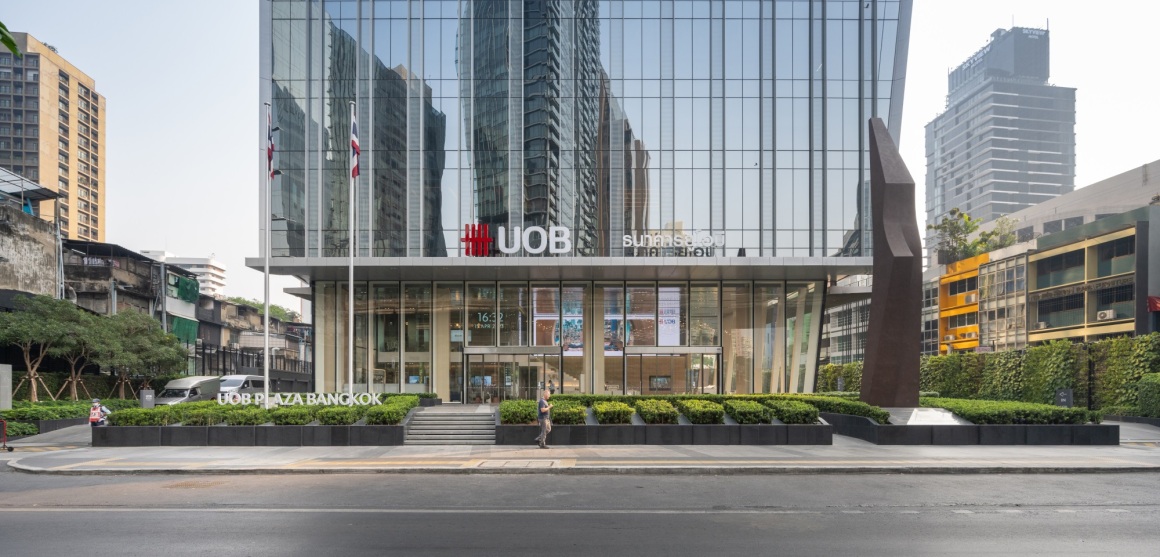 曼谷UOB大华银行总部景观 / Landscape Collaboration – mooool木藕设计网