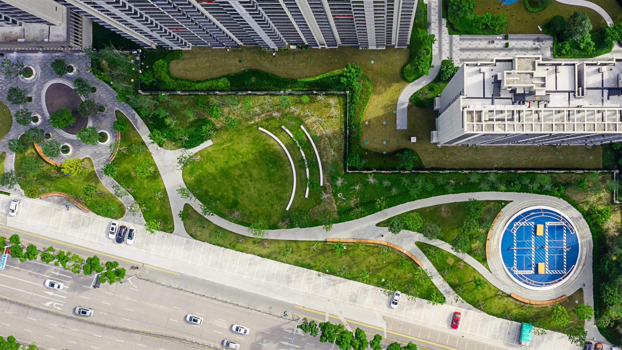 Vanke Taizhou Mansion Commercial Street and Corner City Park by T ...