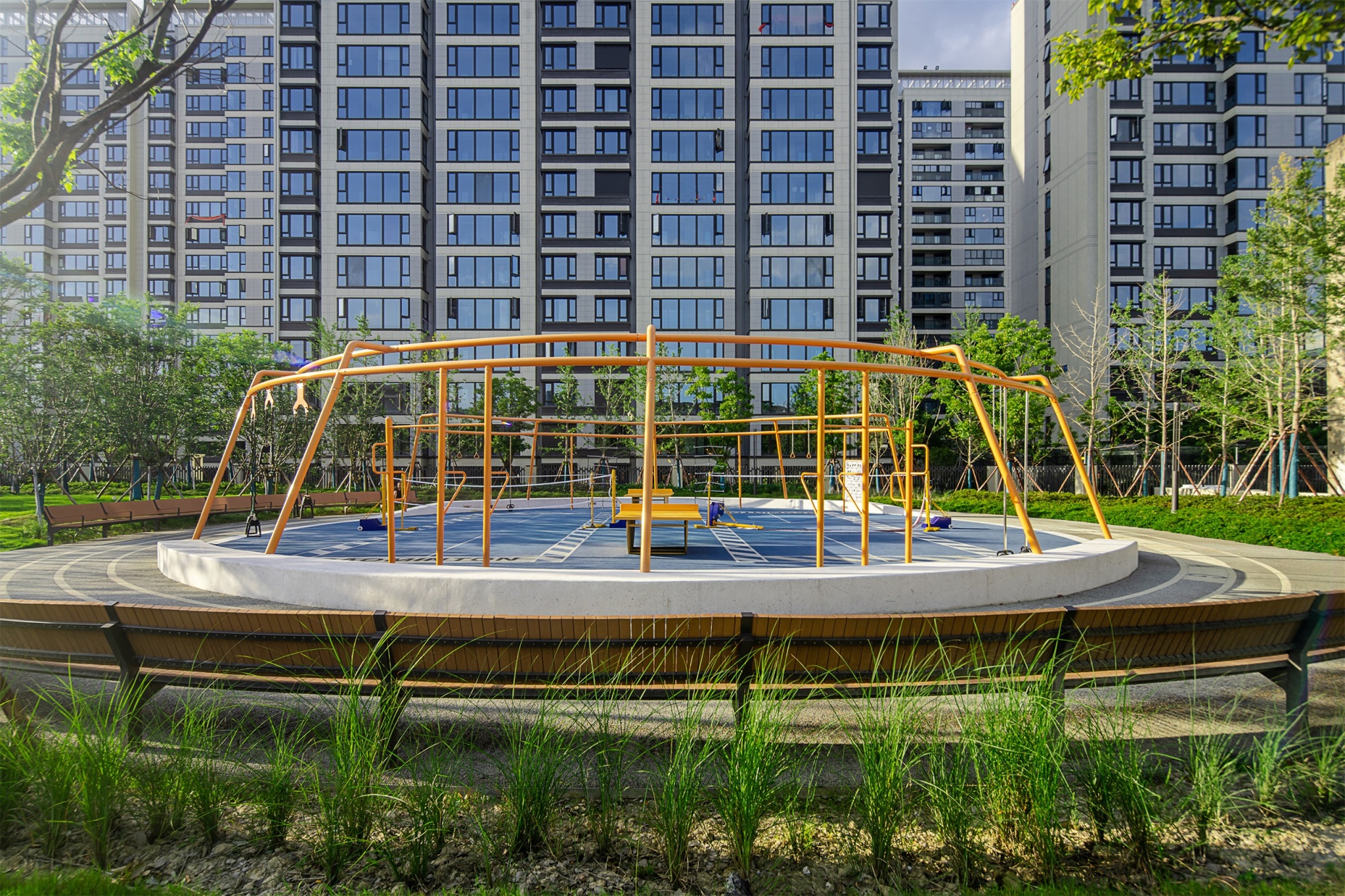 Vanke Taizhou Mansion Commercial Street and Corner City Park by T ...