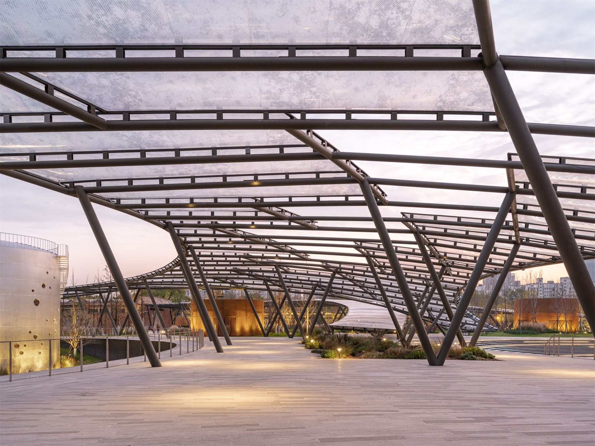 杭州小河公园 / 隈研吾建筑都市设计事务所 – mooool木藕设计网