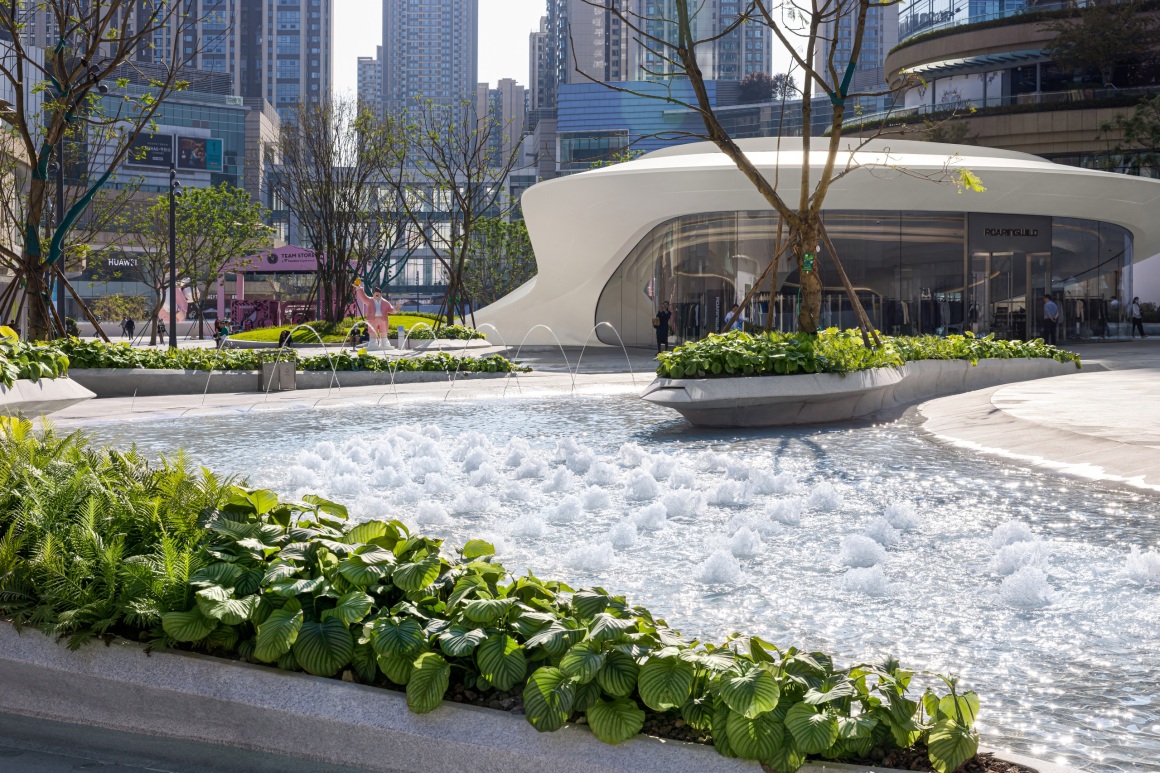 Chengdu Mixc Public Plaza Renovation by FLO Landscape Design – mooool
