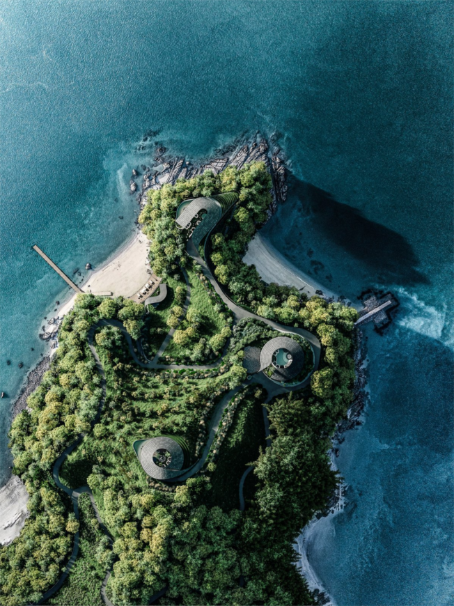 一个远离喧嚣的海岛旅游胜地：NOT A HOTEL 濑户内 / BIG – mooool木藕设计网