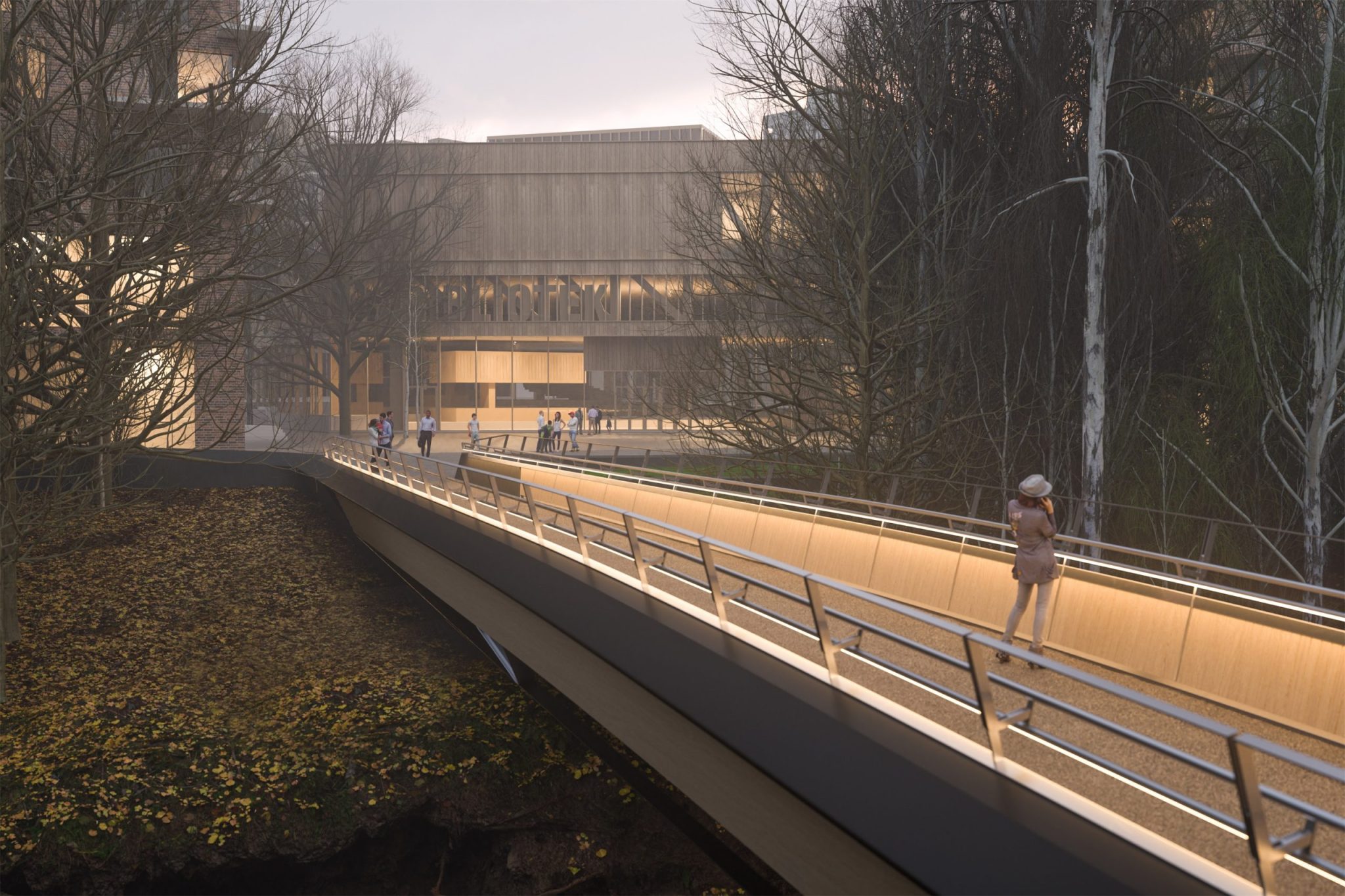 连接的桥梁 / Moxon Architects + COWI – mooool木藕设计网