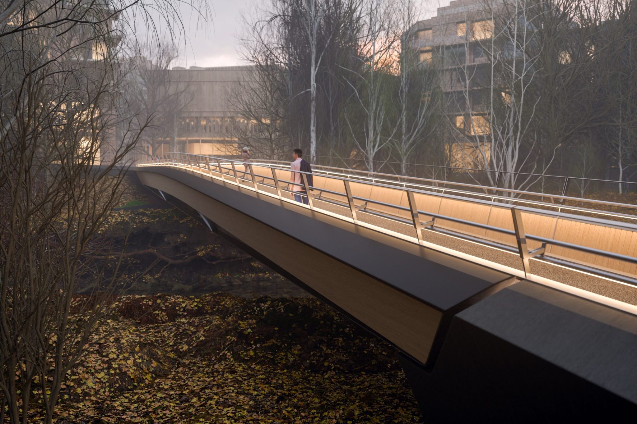 连接的桥梁 / Moxon Architects + COWI – mooool木藕设计网