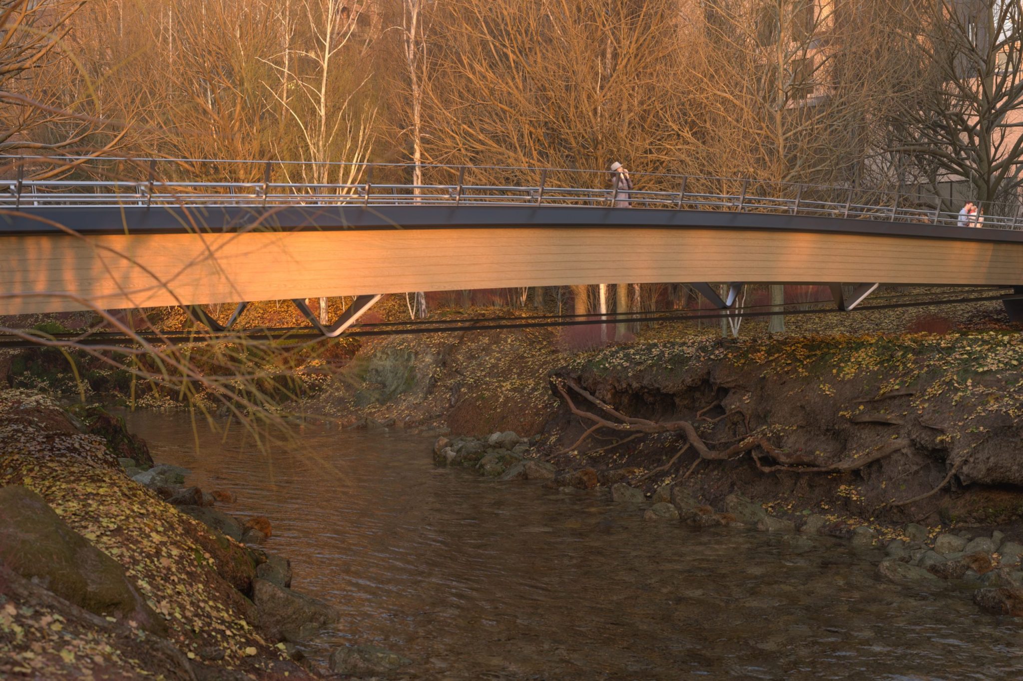 连接的桥梁 / Moxon Architects + COWI – mooool木藕设计网