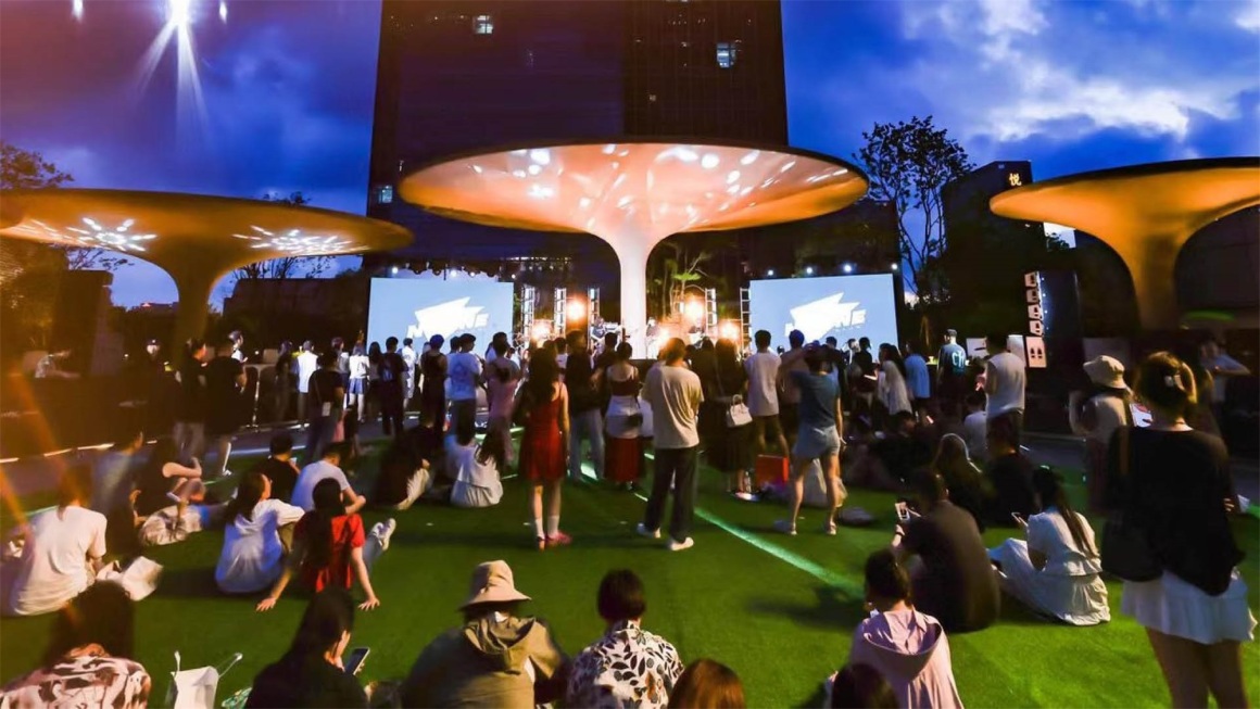 合肥万象城屋顶花园Foodie Sky | 全新微度假潮流地标 / CAN Design – mooool木藕设计网