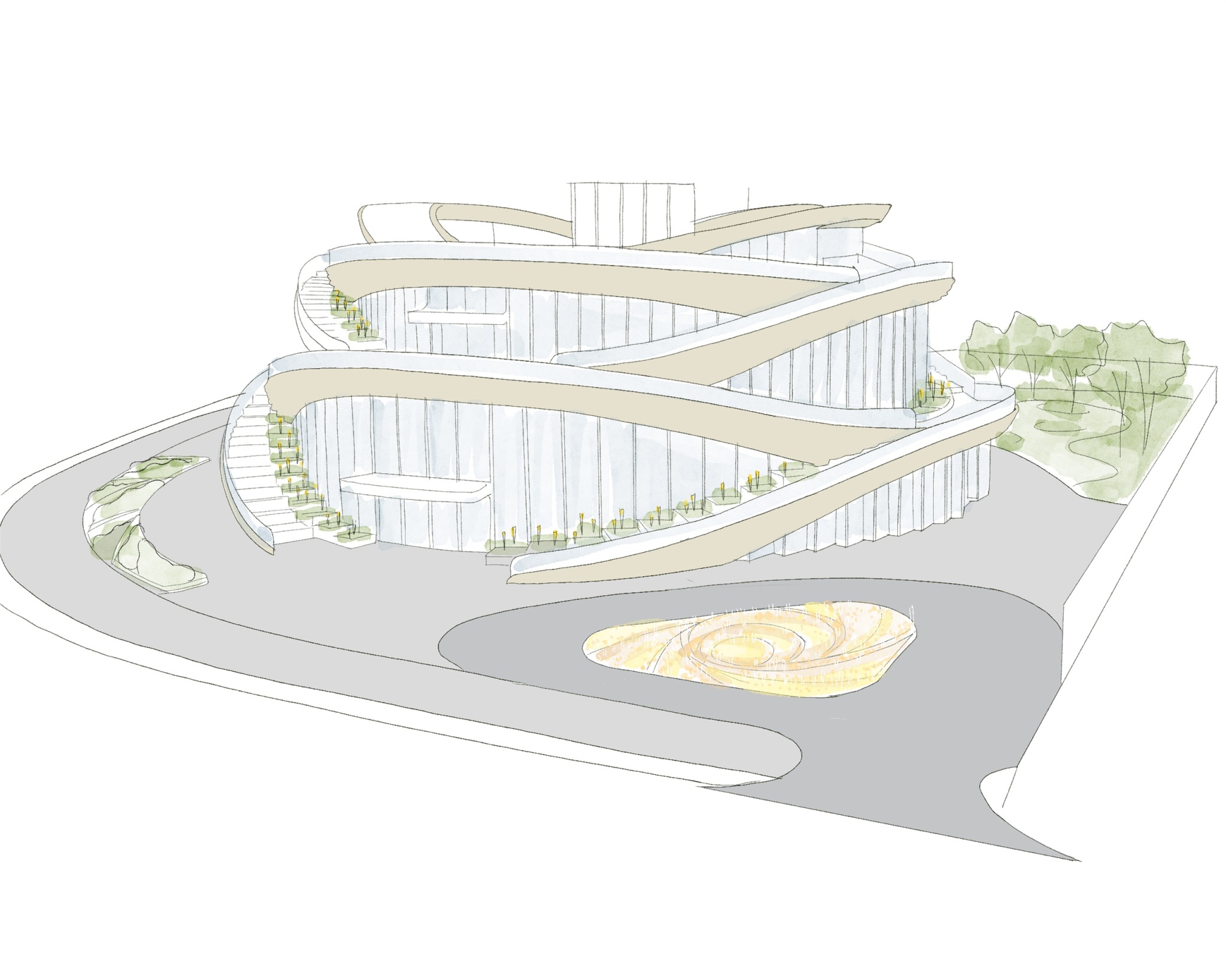 西岸漩心Orbit / THLA 天华景观 – mooool木藕设计网