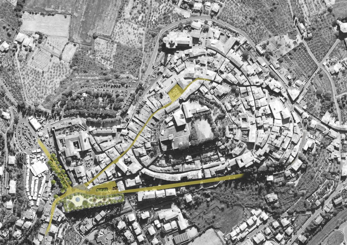 意大利马泰奥蒂广场公共花园 / Pool landscape – mooool木藕设计网