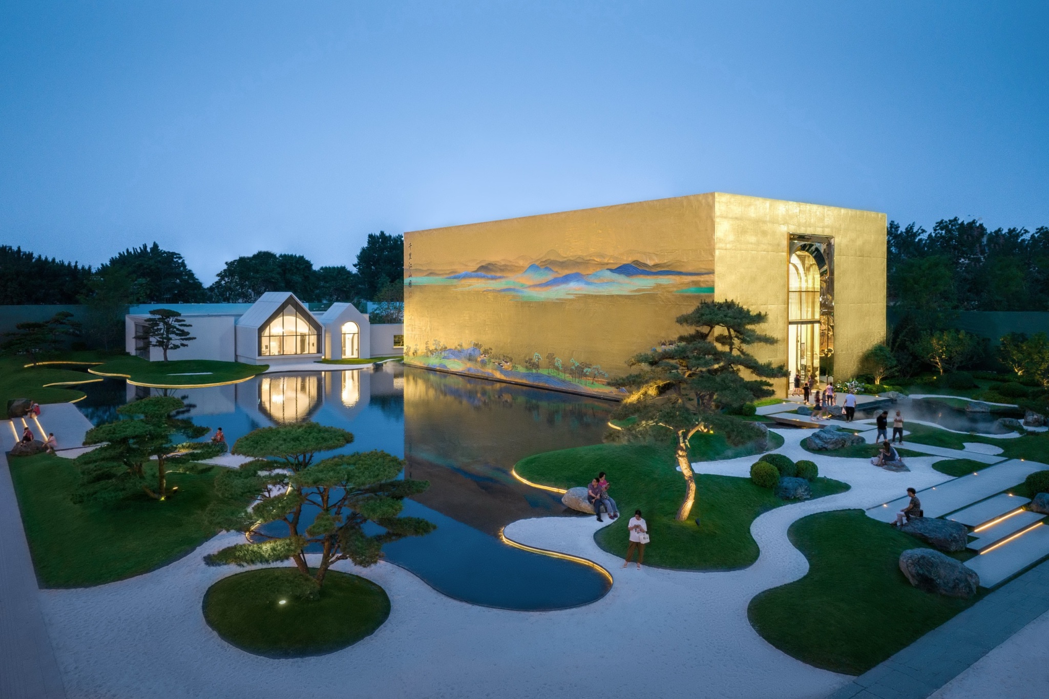 Landscape Design of Yincuixuan – Floating Art Museum, Tianjin by YAS ...