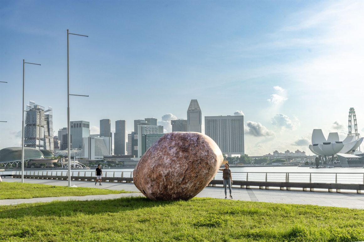 2024新加坡国际照明展 · 岩石艺术装置 / ENESS Art and Technology Studio – mooool木藕设计网