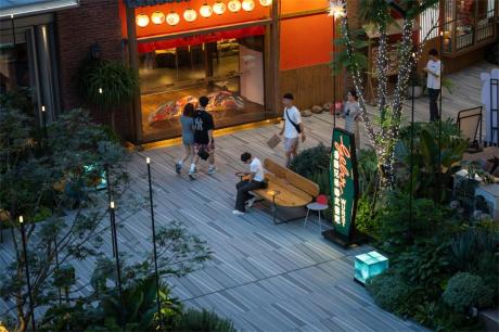 Chongqing Changjiahui Shopping Park Wine and Dine Block by WTD – mooool