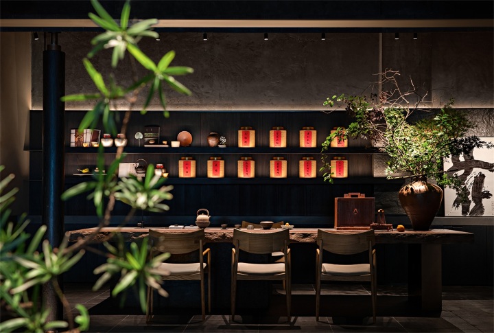 JiShanYu · Tea Room by IN.X Space Design – mooool
