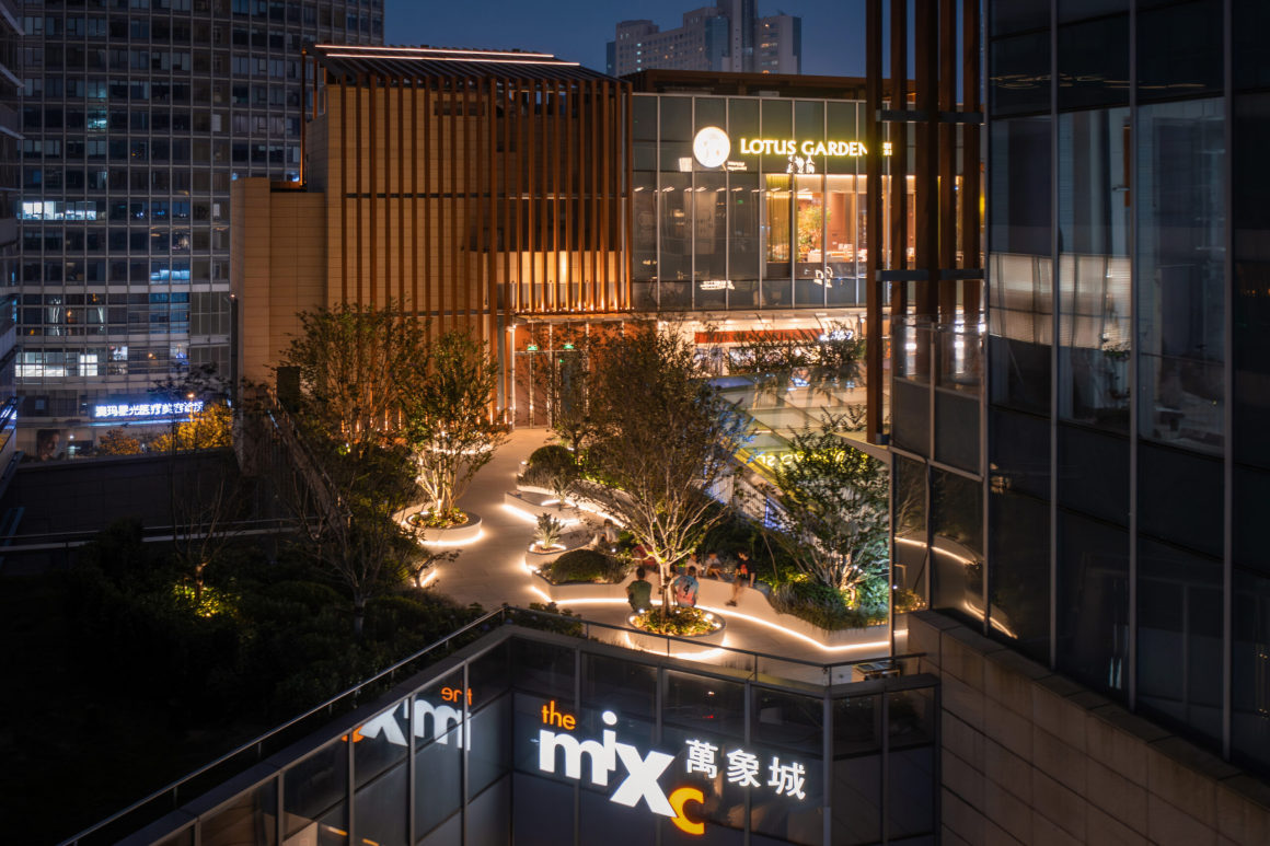 青岛华润万象城二期屋顶改造 / MIND STUDIO迈德景观 – mooool木藕设计网