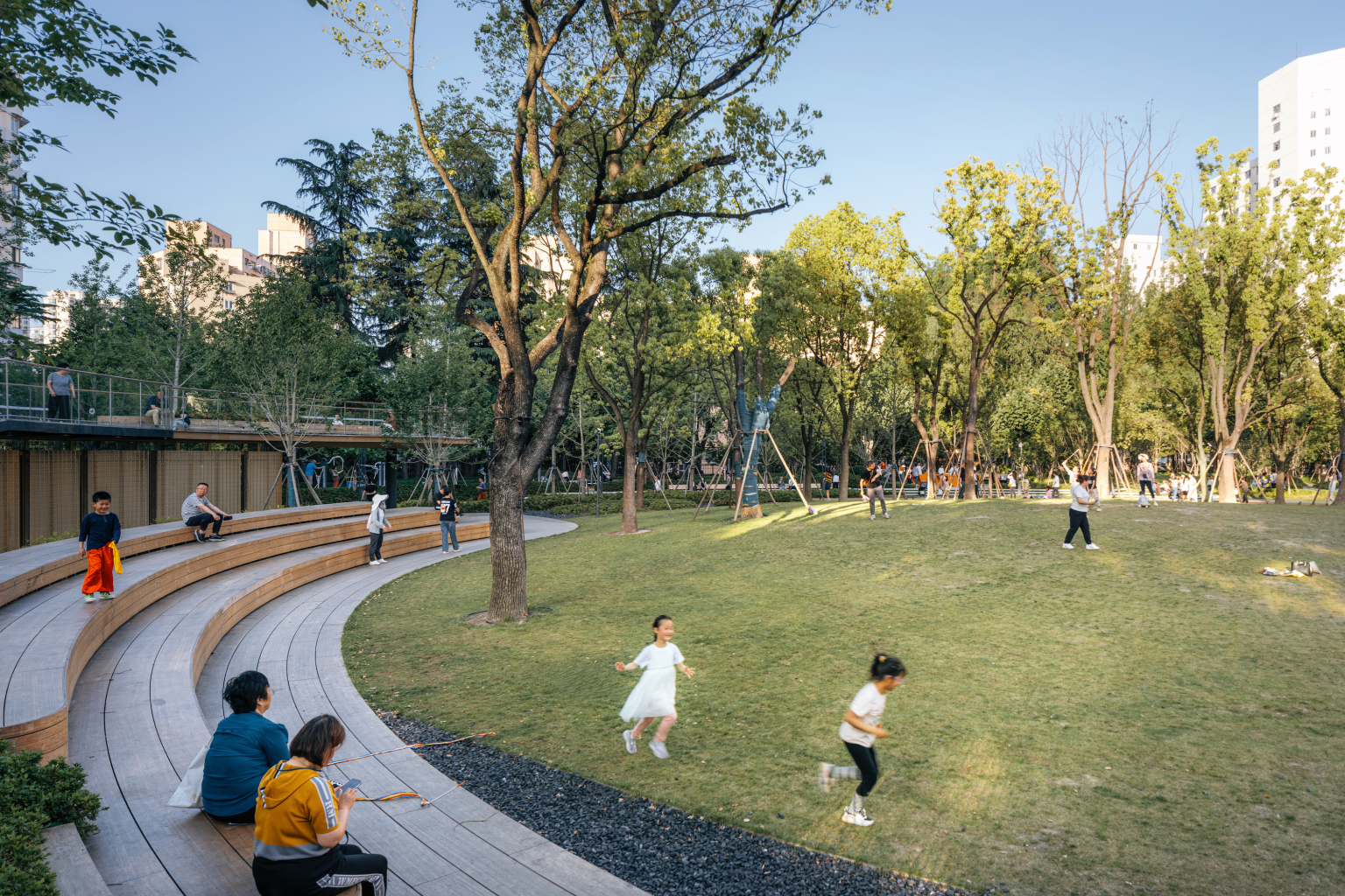 林间梦田：上海田林公园的全天候都市生境建构 / VIA维亚景观 – mooool木藕设计网