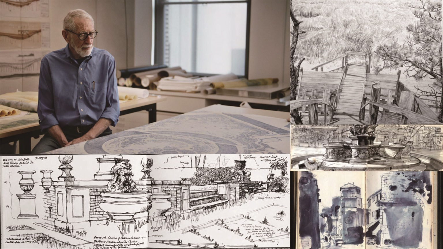 景观大师Laurie Olin：找到自己的道路，不要盲目跟随美国｜ASLA’24 专访 – mooool木藕设计网