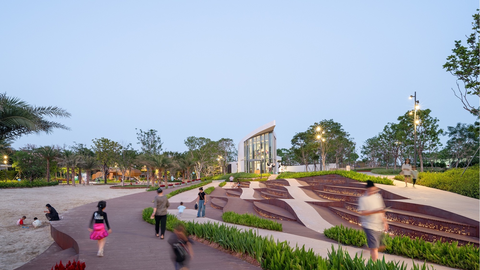 深圳人才公园（二期）：生长的湾区城市客厅 / AUBE欧博设计 – mooool木藕设计网