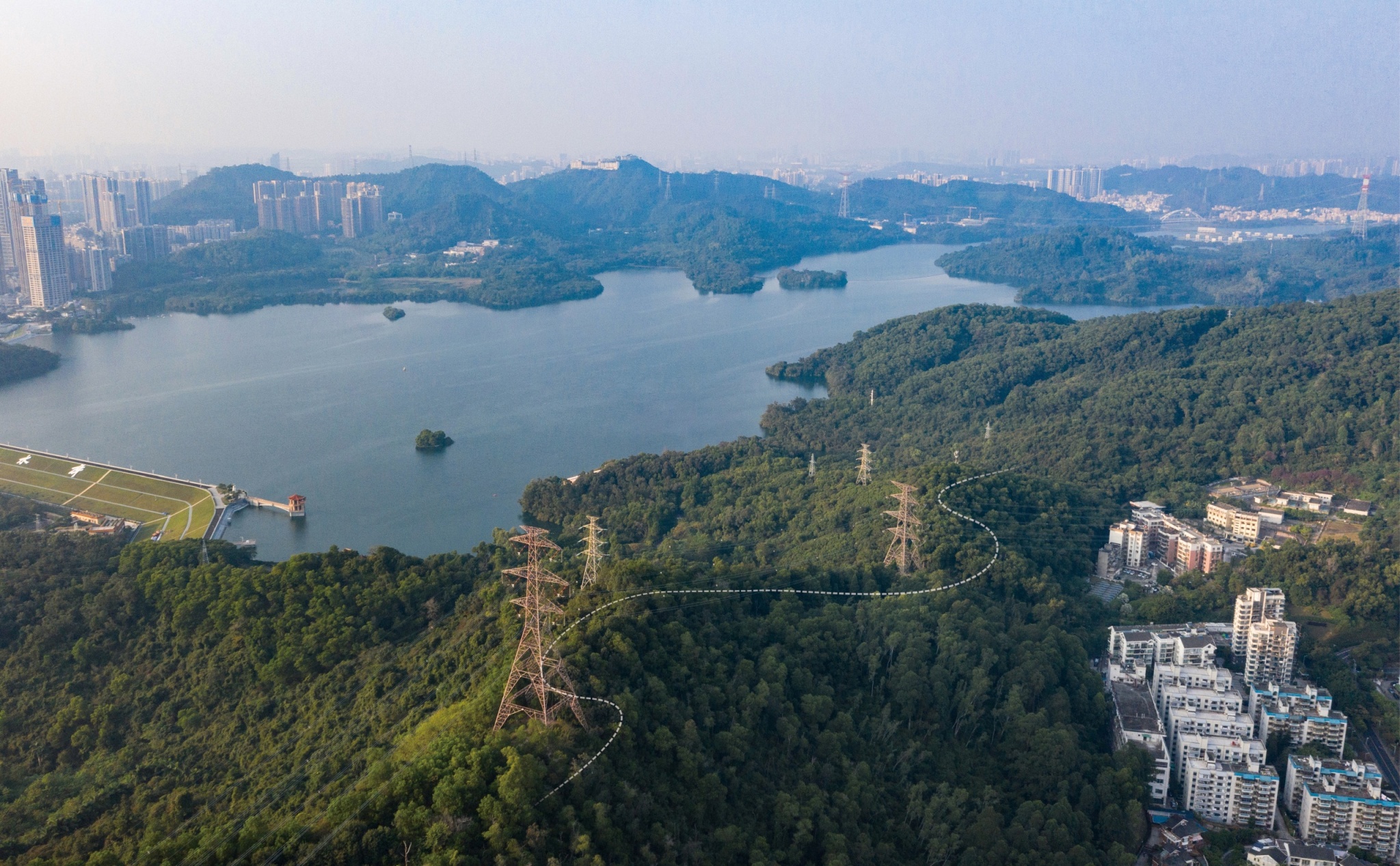 山野有乾坤 都市藏鲲鹏丨深圳山海连城计划 罗湖区东湖公园郊野径-莲塘口岸线 / 未名设计WMLA – mooool木藕设计网